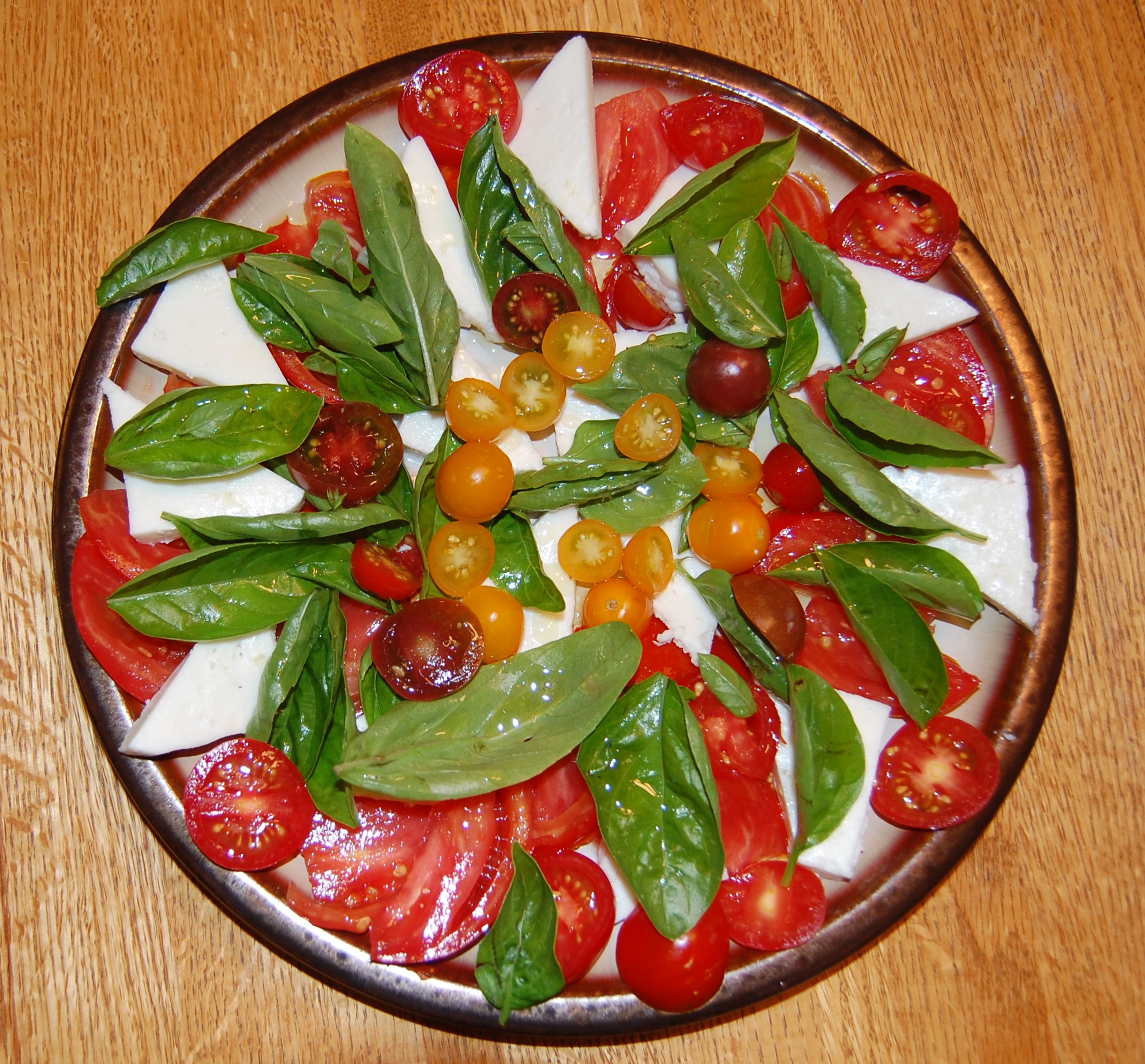 Caprese Salad With Goat Cheese Cheryl Fusco Johnson